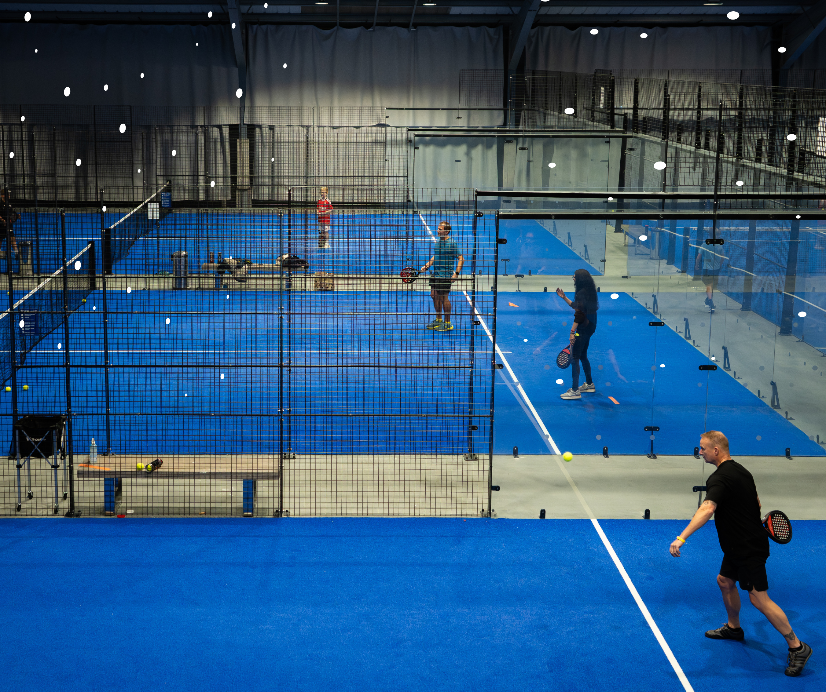Indoor Padel Courts | Les Ormes